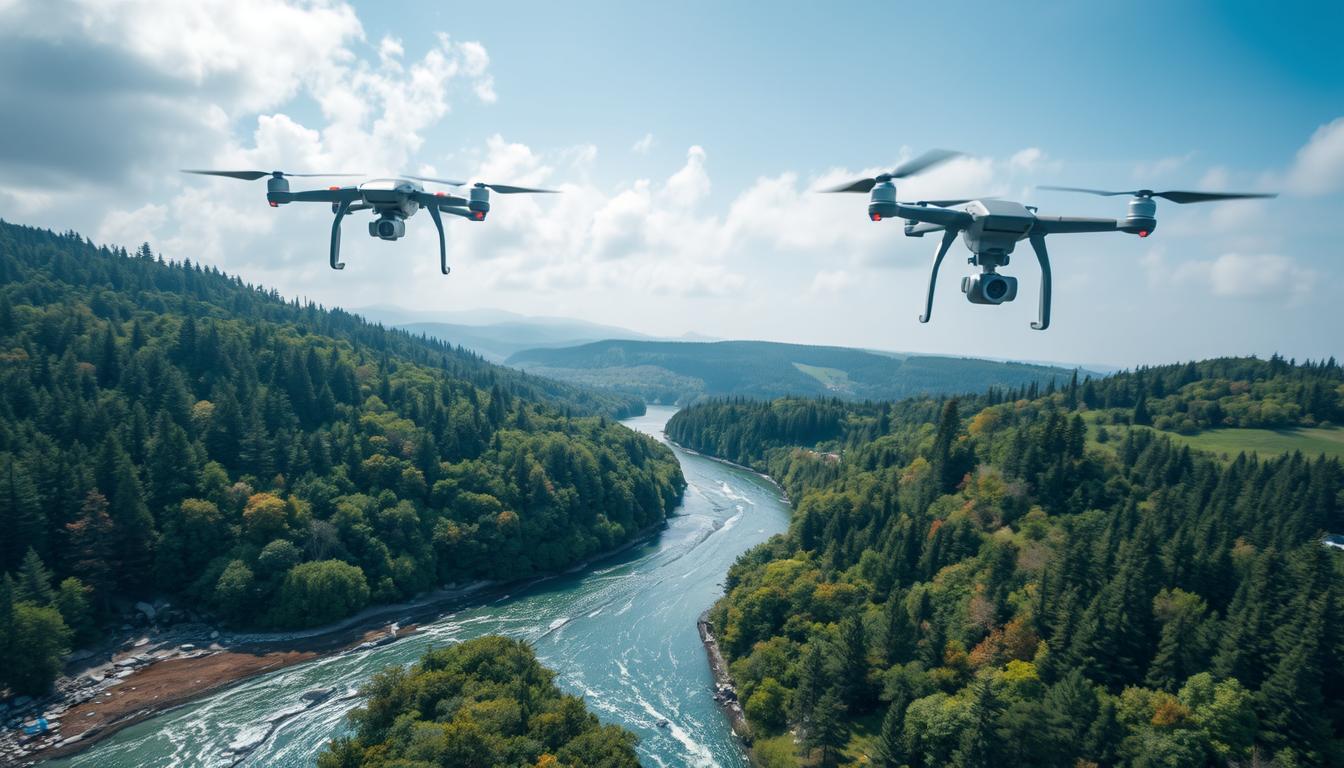 Drohnen in der Umweltüberwachung: Innovativer Einsatz