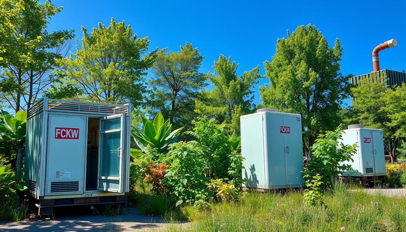 FCKW (z.B. Frigen, Freon)