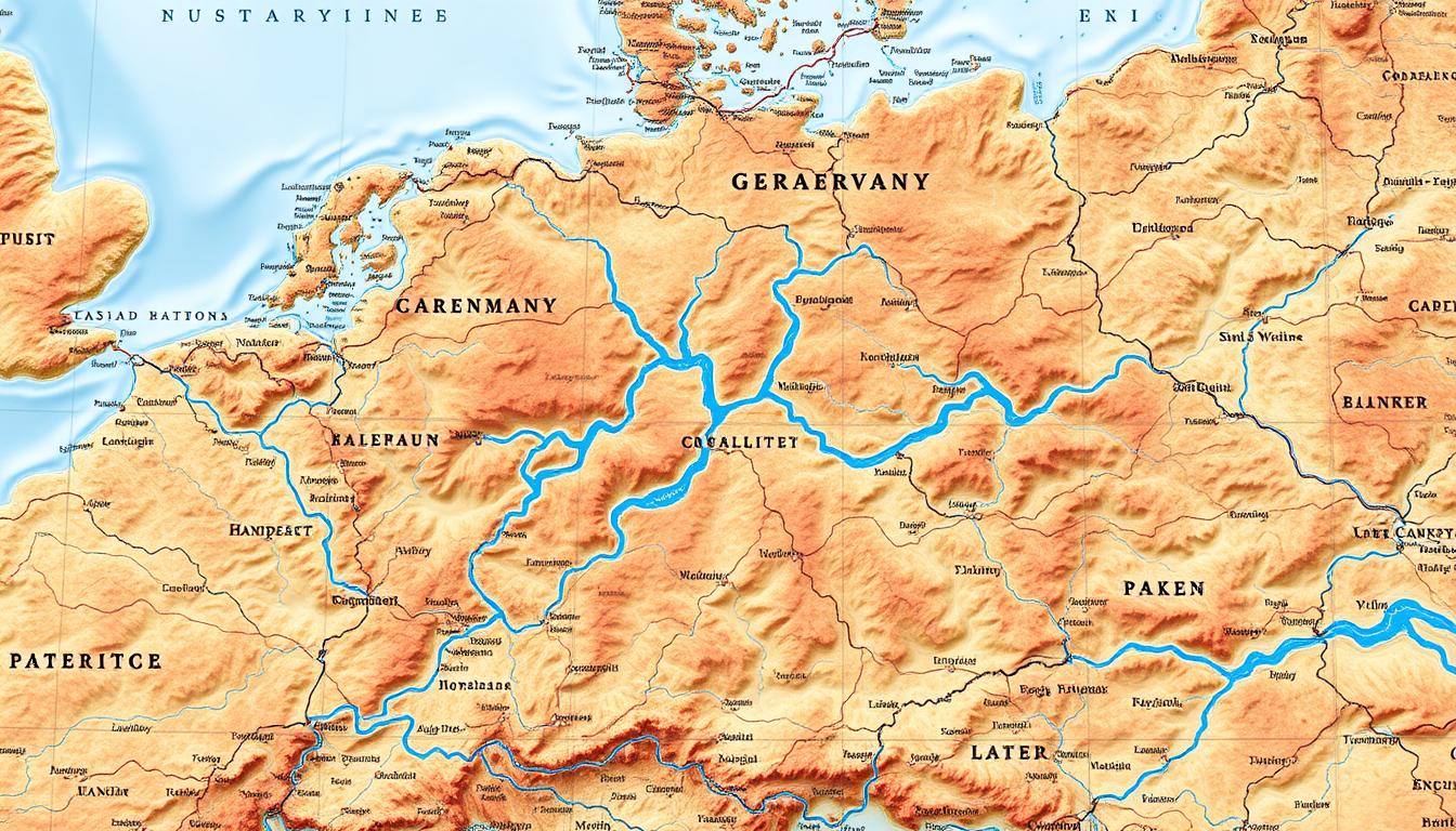 Die längsten Flüsse in Deutschland